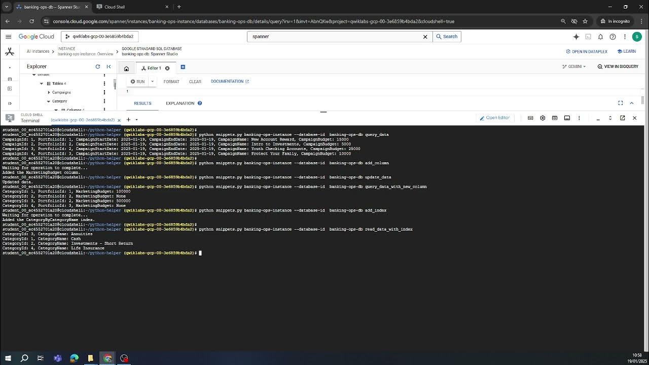 Google Cloud Platform: Cloud Spanner Defining Schemas Part 4 - YouTube