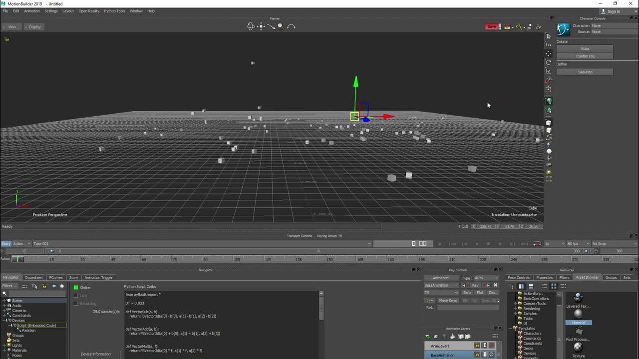 Python Script Device In Motionbuilder Part 2 Teaser Youtube