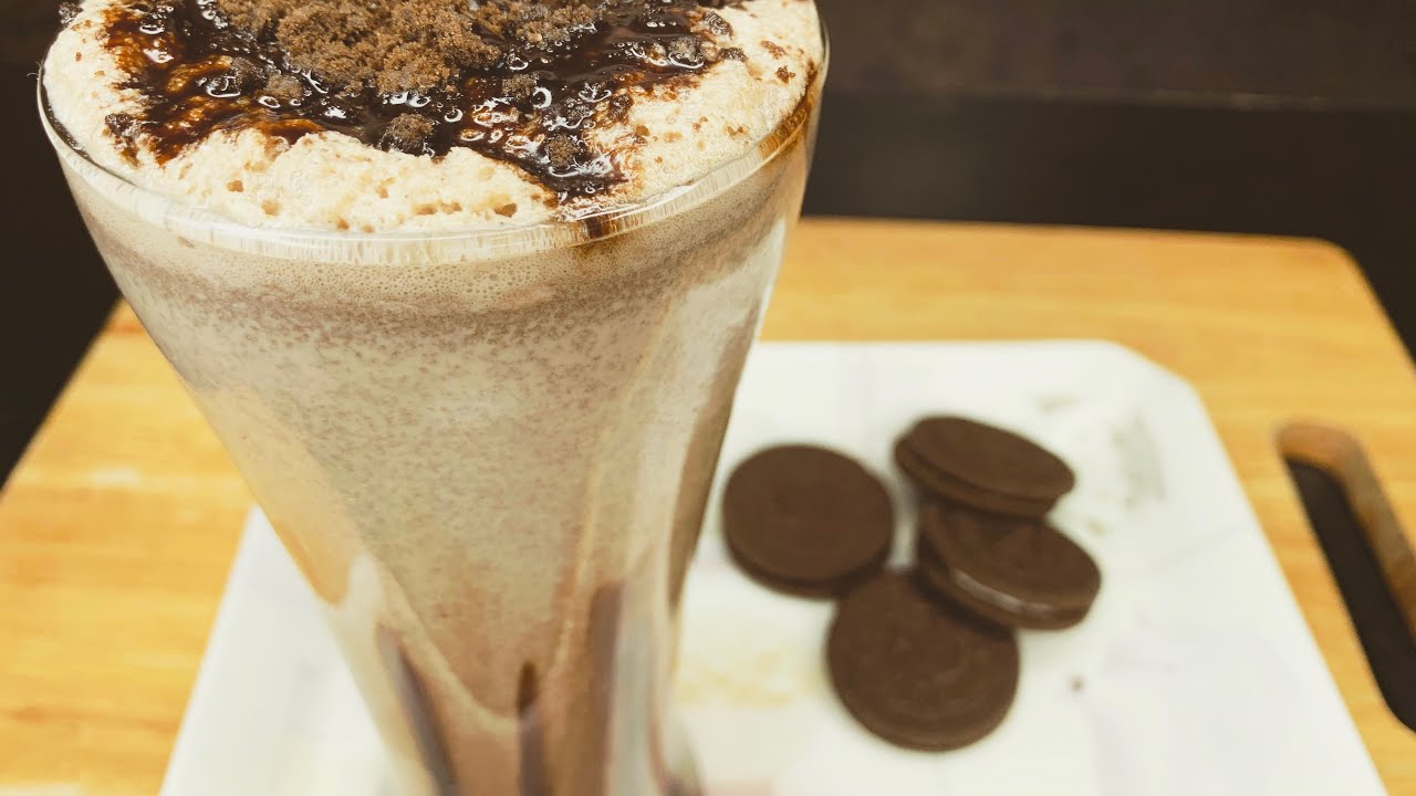 Oreo milkshake | Oreo milkshake With Ice Cream | Oreo Milkshake Recipe ...