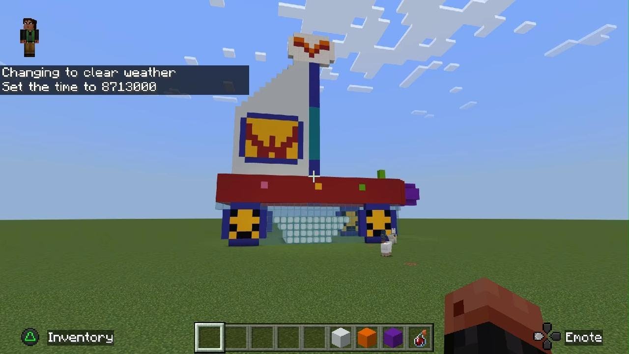 Minecraft Full tour of the Wonder Pets fly-boat - YouTube