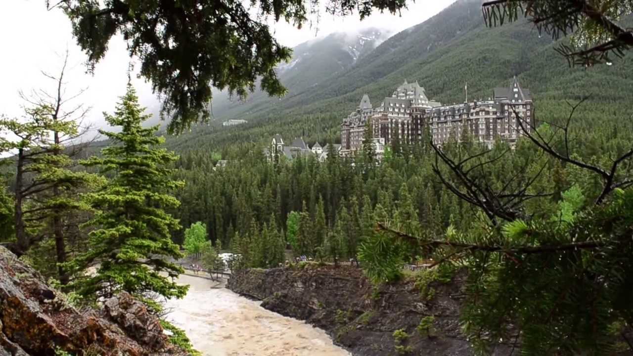 Flood Banff National Park 2013 - YouTube
