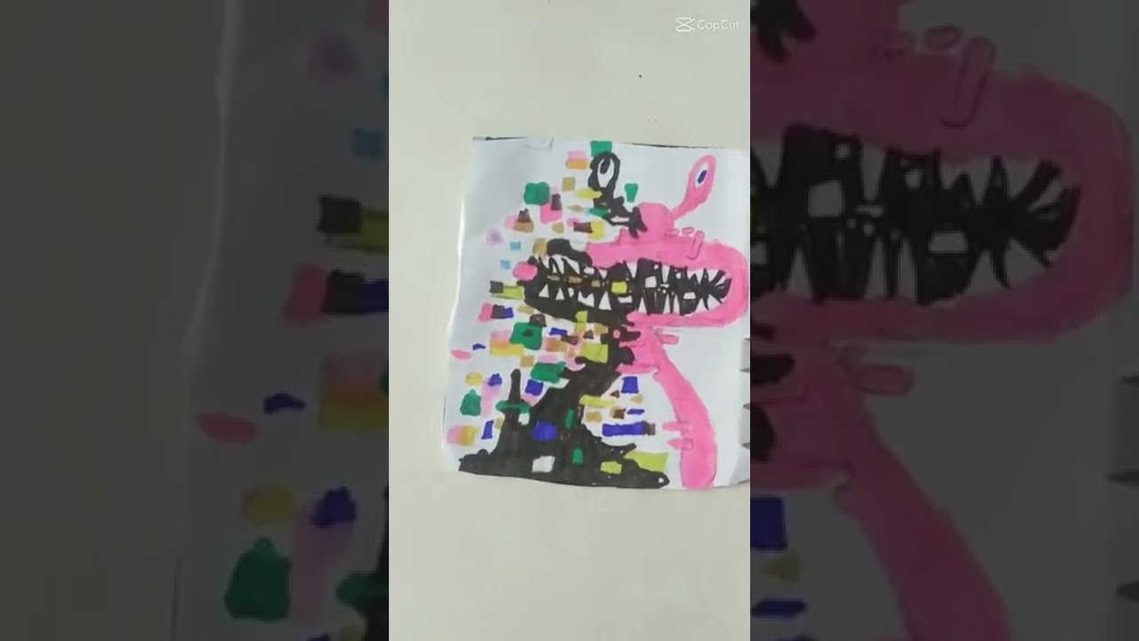 vẽ pink Glitch - YouTube