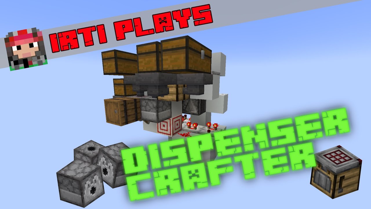 Minecraft: Dispenser Crafter Tutorial - YouTube