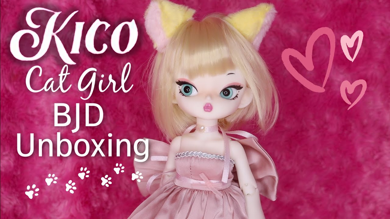 I Bought a Cheap Legit BJD on Aliexpress! KICO Cat Girl BJD Unboxing ...
