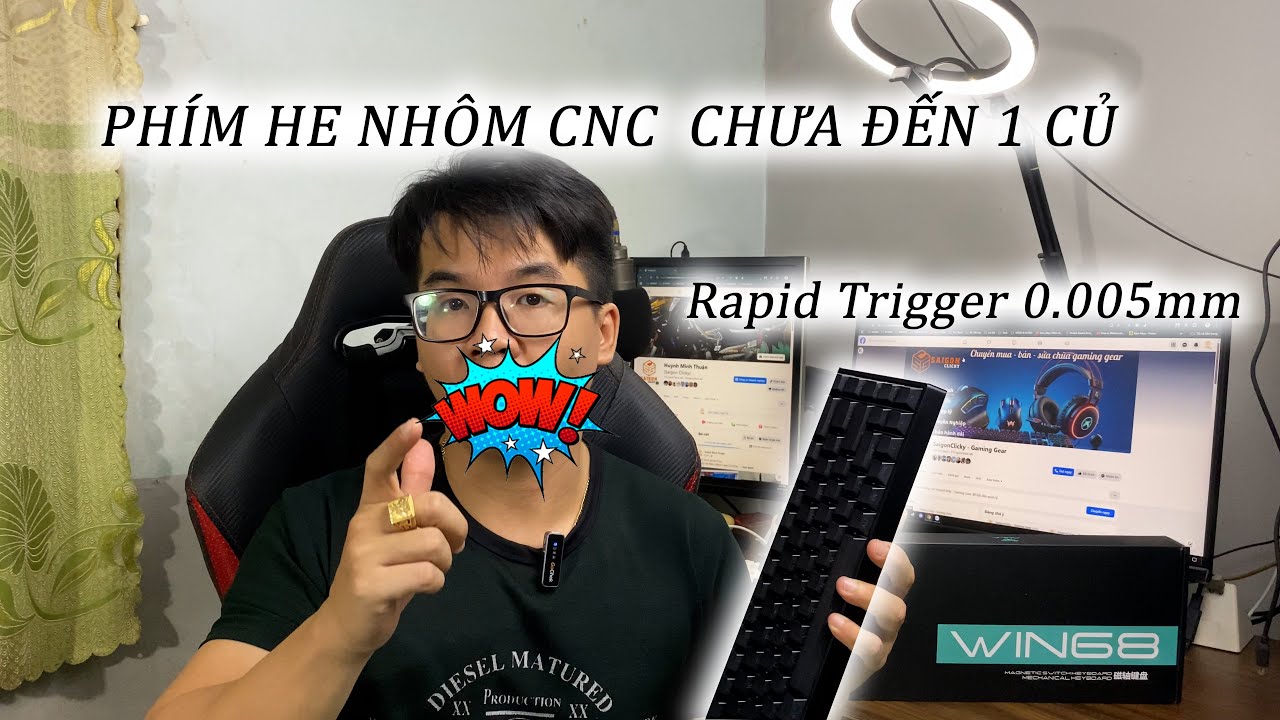 Review Chi Tiết AULA WIN68 ULTRA - Phím HE Nhôm RT 0.005mm Chưa Tới 1tr ...