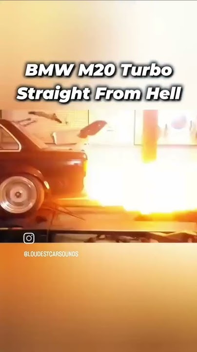 Bmw M20 Turbo 💀 - YouTube