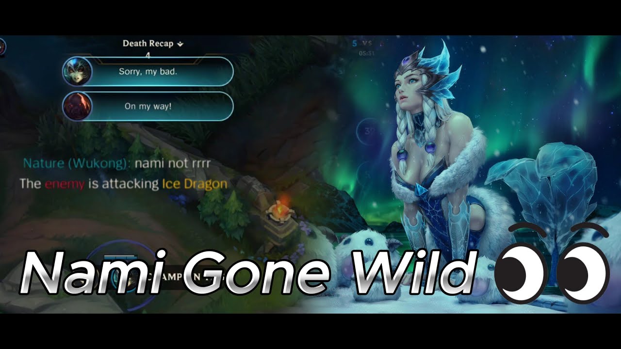 WHEN JUNGLE MAIN PLAYS AUTO-FILLED ROLE ... | Winterblessed Nami ...