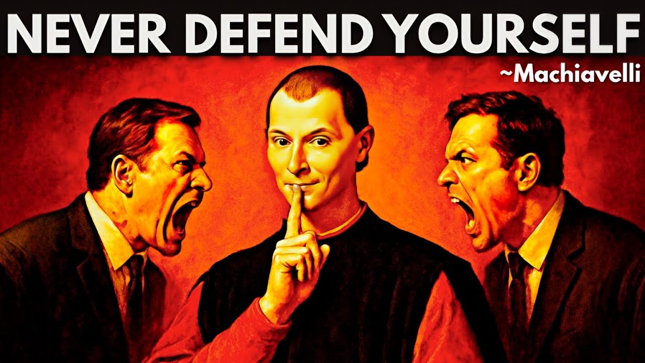 NEVER Defend Yourself - Machiavelli’s Trick to Flip the Power Instantly ...