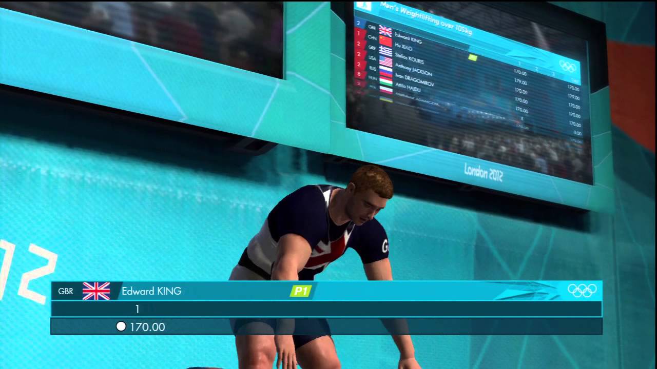 London 2012 Official Olympic Video Game - Mens Weightlifting over 105kg ...