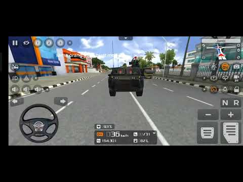 mod terbaru!!mod mobil tentara Indonesia - YouTube