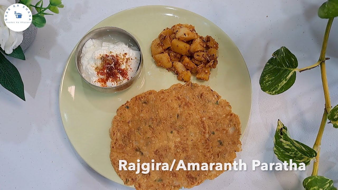 Rajgira Paratha | Rajgira Roti | Millet Recipe | Navratri Special Vrat ...