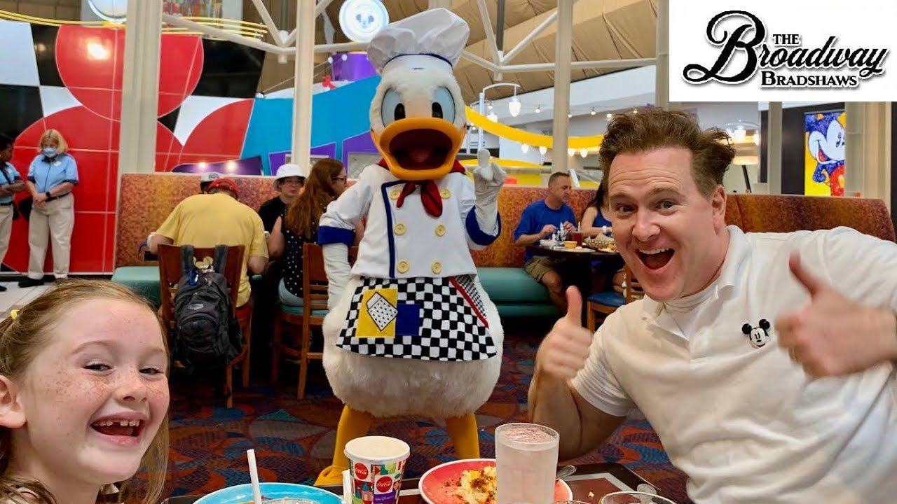 Episode # 61! Character Breakfast at Chef Mickey's! - YouTube