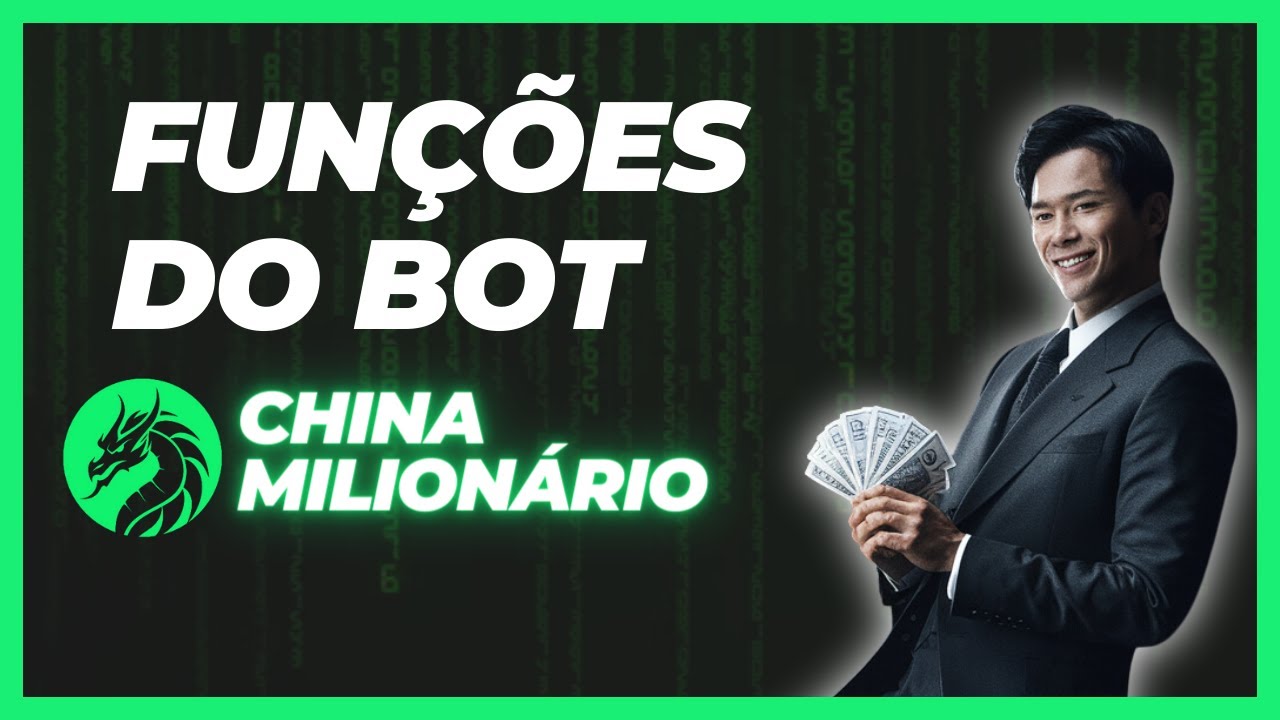 Conheça todas as funções do Bot China milionário - YouTube