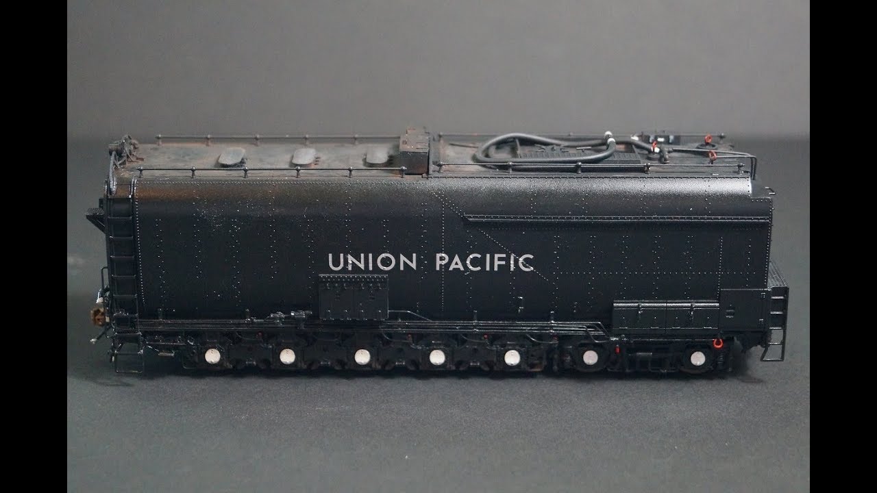 UP 844's Modernized Tender Part 2 - YouTube