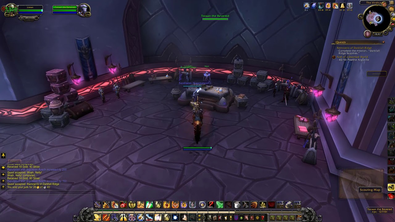 Remnants Of Darkfall Ridge Quest ID 48441 Playthrough World Of Warcraft ...