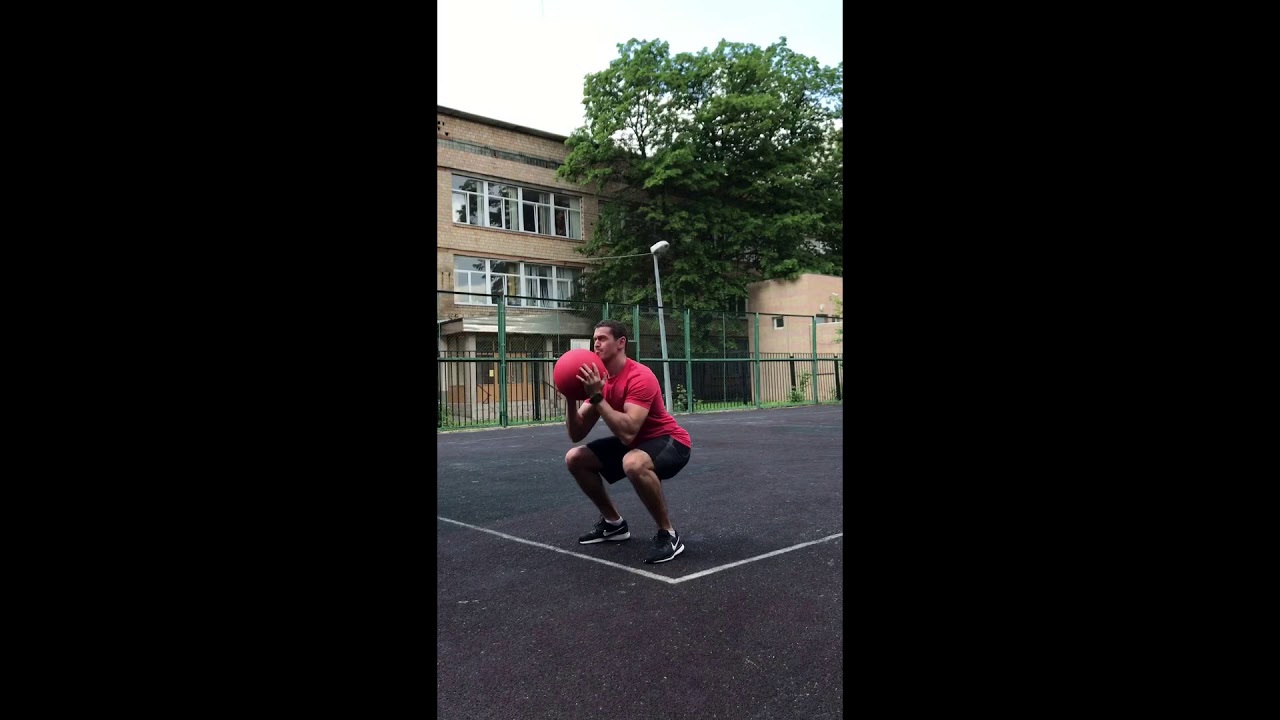 Тренировка с Slam Ball ( тренировка с тяжелым мячом) - YouTube