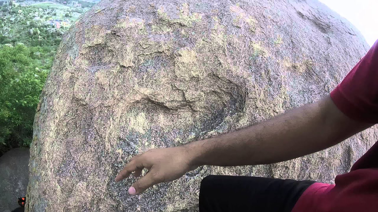 Boulder Hopping at Khajaguda Hills - YouTube