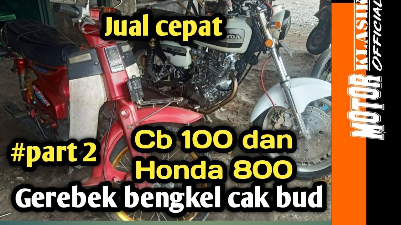 Jual motor klasik antik jadul, cb 100 modifikasi tiger, dan honda c 700 ...
