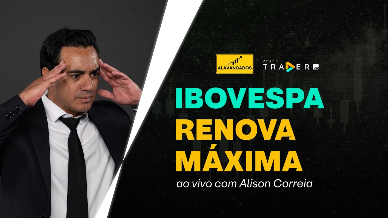 Ibovespa renova máxima histórica, mas e em dólar? - Alison Correia day ...