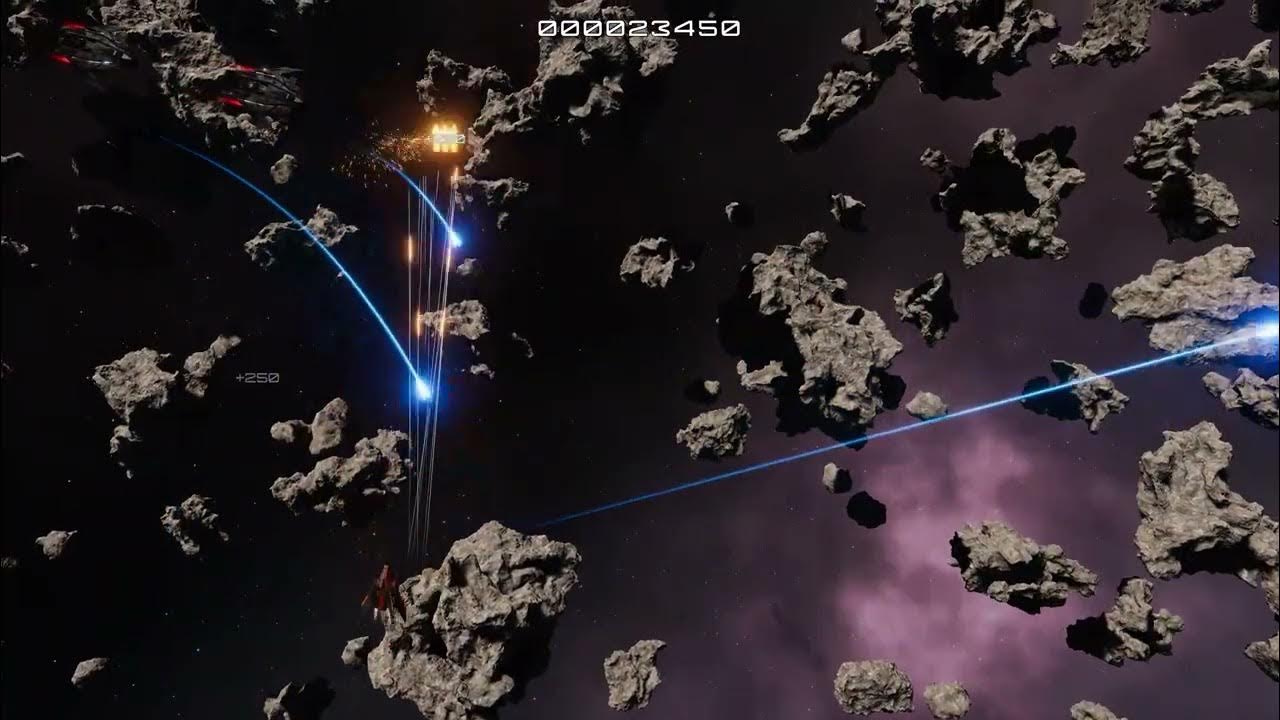 Space SHMUP Project - Gatling Gun and Missiles! - YouTube