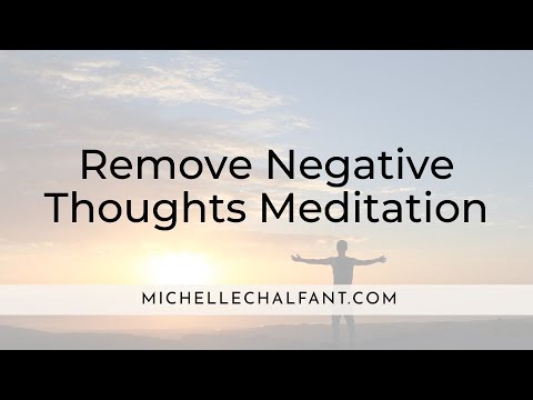 Remove Negative Thoughts Meditation - YouTube