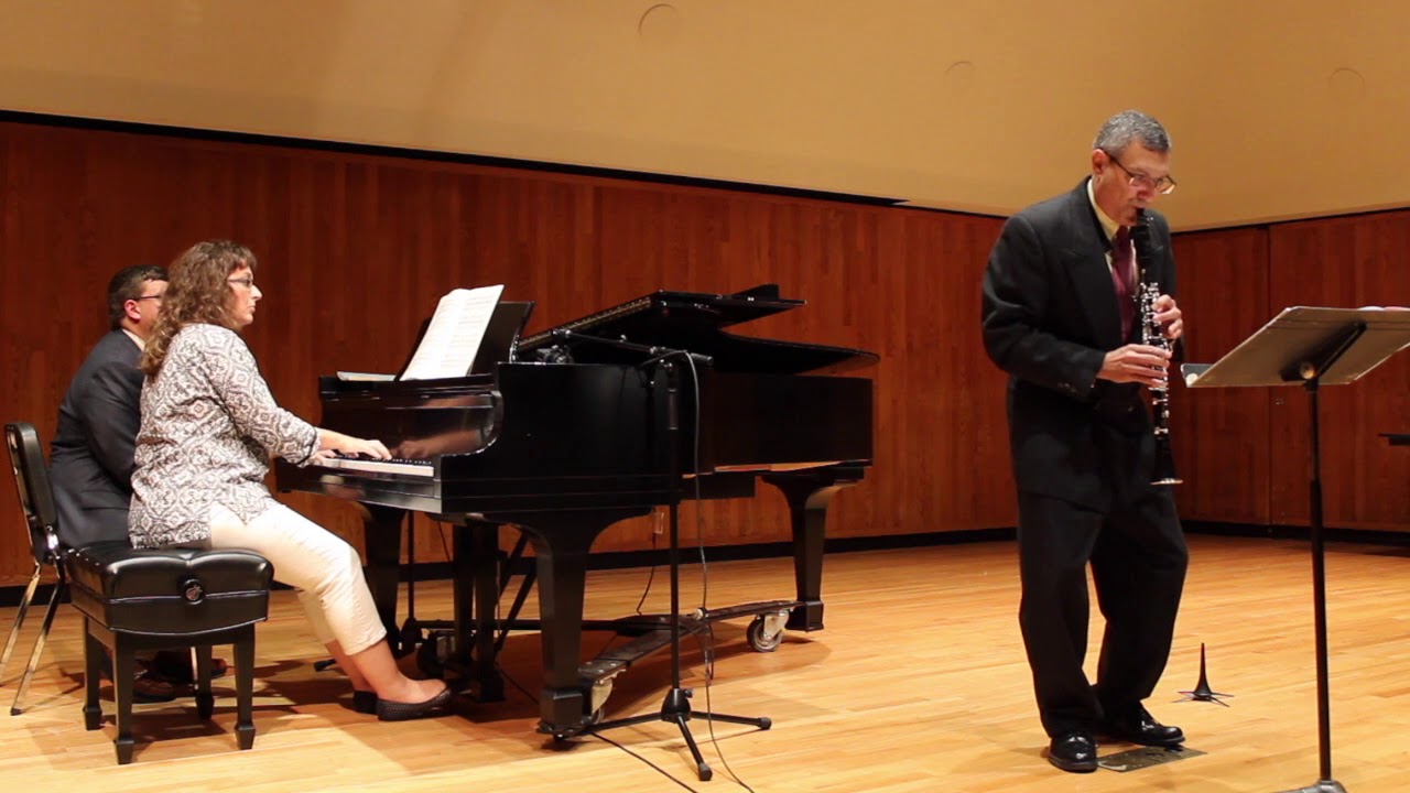 John Cipolla, Charlotte Smith, Poulenc Sonata for Clarinet and Piano ...