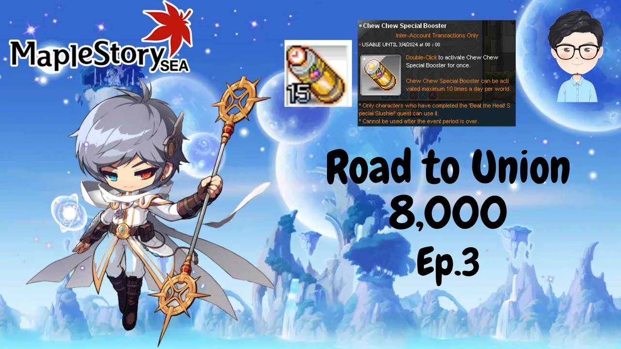 [Live] MapleStory SEA : Road to Union 8,000 เก็บ Luminous 1-200 โดยใช้ ...
