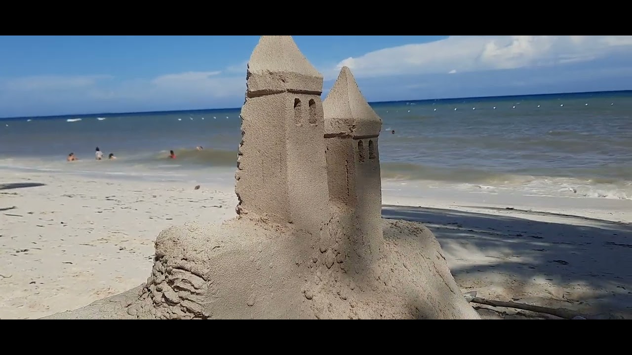 They Build Sand Castle Every day! - YouTube