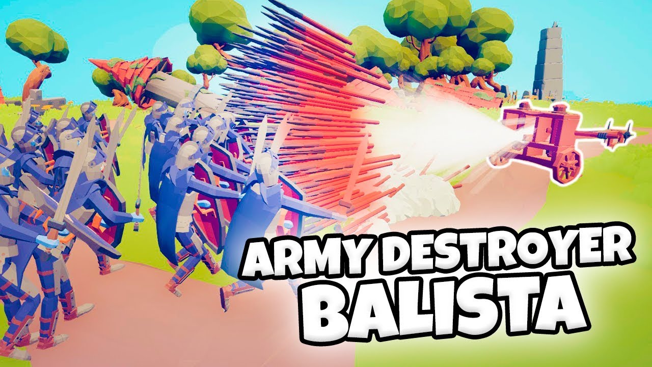 INSANE ARMY DESTROYER BALISTA | TABS MODDED GAMEPLAY - YouTube