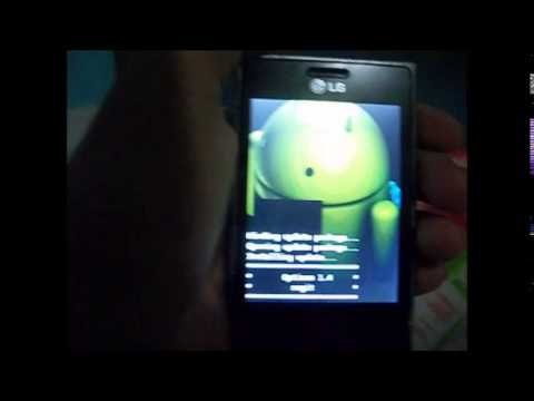 Rom optimus 1.4 para LG Optimus L3 - YouTube