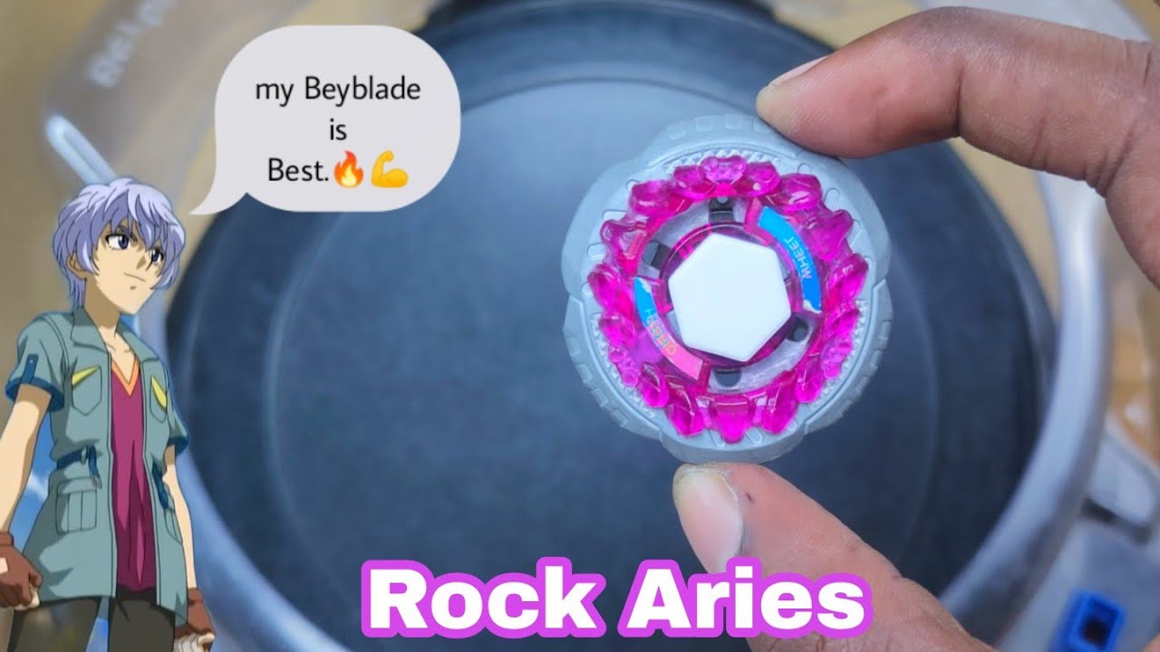 Rock Aries Beyblade is Best 😍💪😱 Of All Defence beys🤔Hyoma | Metal ...