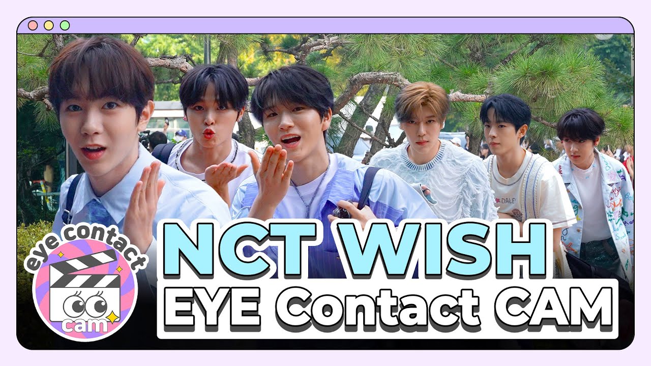 [4K] NCT WISH EYE CONTACT CAM :: 엔시티 위시 아이컨택캠 @ MUSIC BANK - YouTube