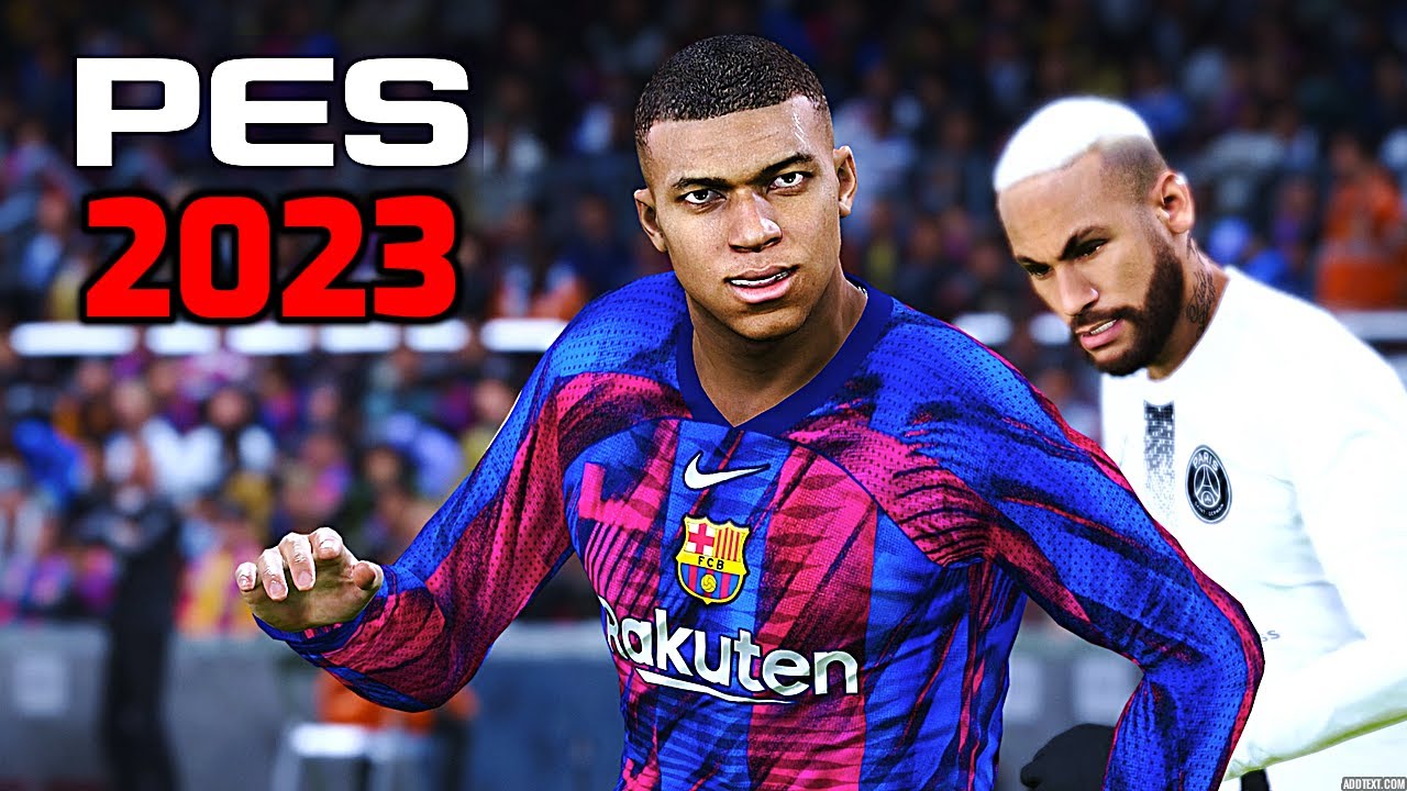 MBAPPÉ to FC BARCELONA | PES 2023 MOD Gameplay Legend Difficulty - YouTube