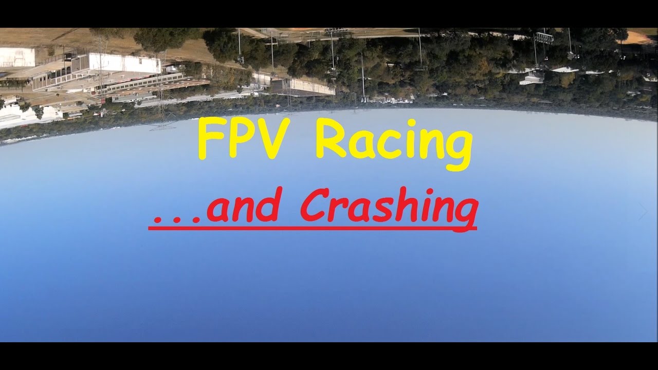 FPV Drone Racing with 60MPH Crash at the Park 220 Quad Freestyle First ...