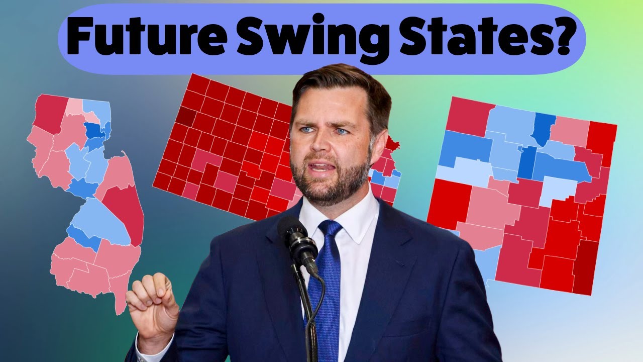 Future Swing States: Surprising Shifts on the Electoral Map! - YouTube