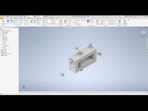 The Sketch Driven Pattern in Inventor | Design Drafting with S.Henderson - YouTube