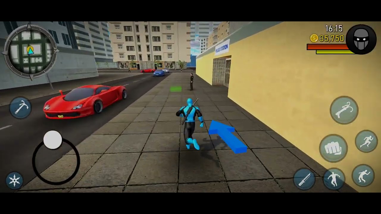 blue ninja game #video - YouTube