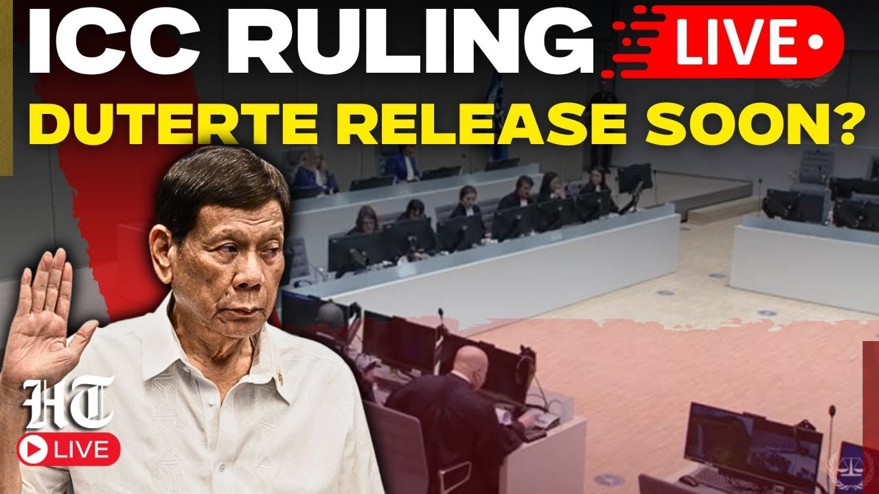 Rodrigo Duterte News Live | ICC Issues Ruling on Philippines Ex ...