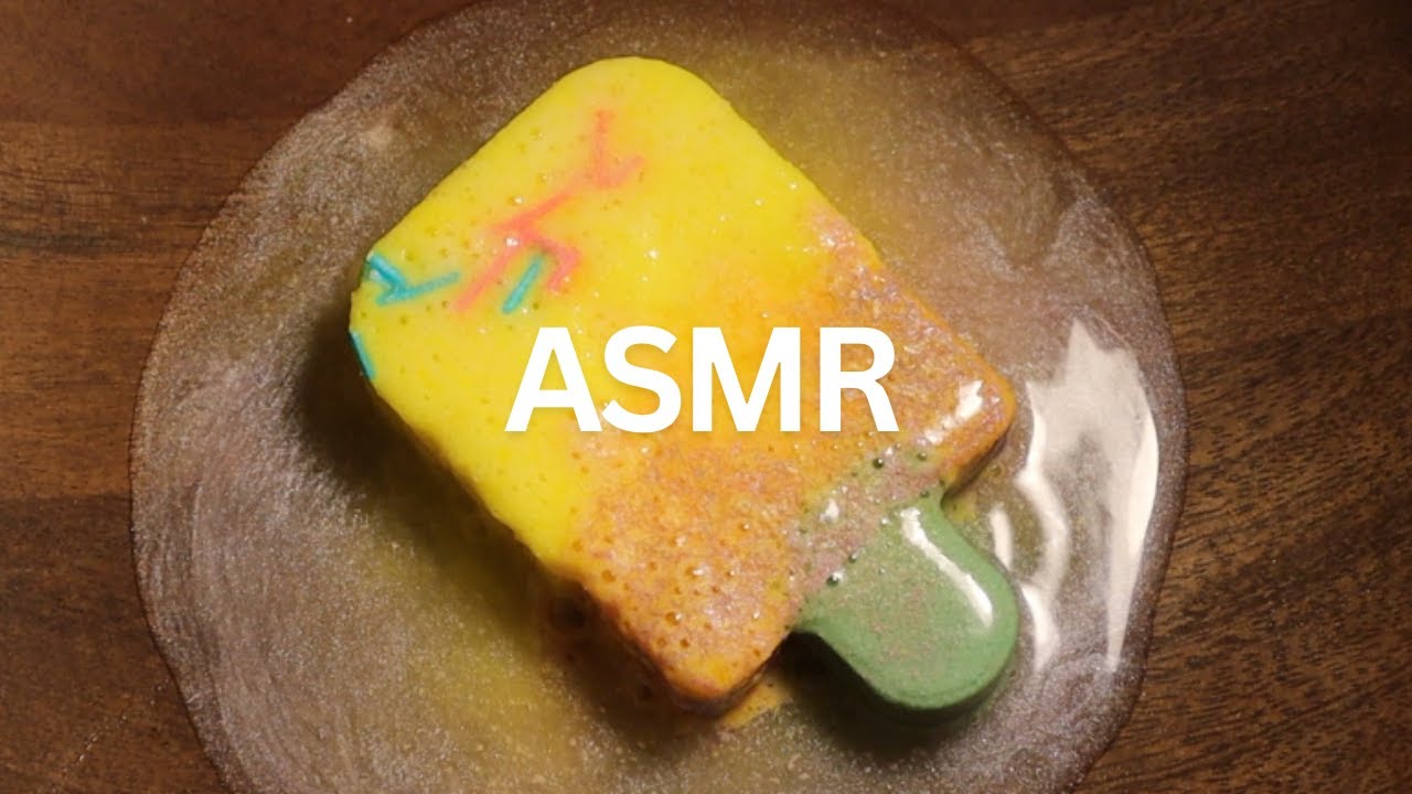 ASMR Crush Bath bomb Stress Relief 🔨🔥🔥 #asmr #relaxing #relax #sleep ...