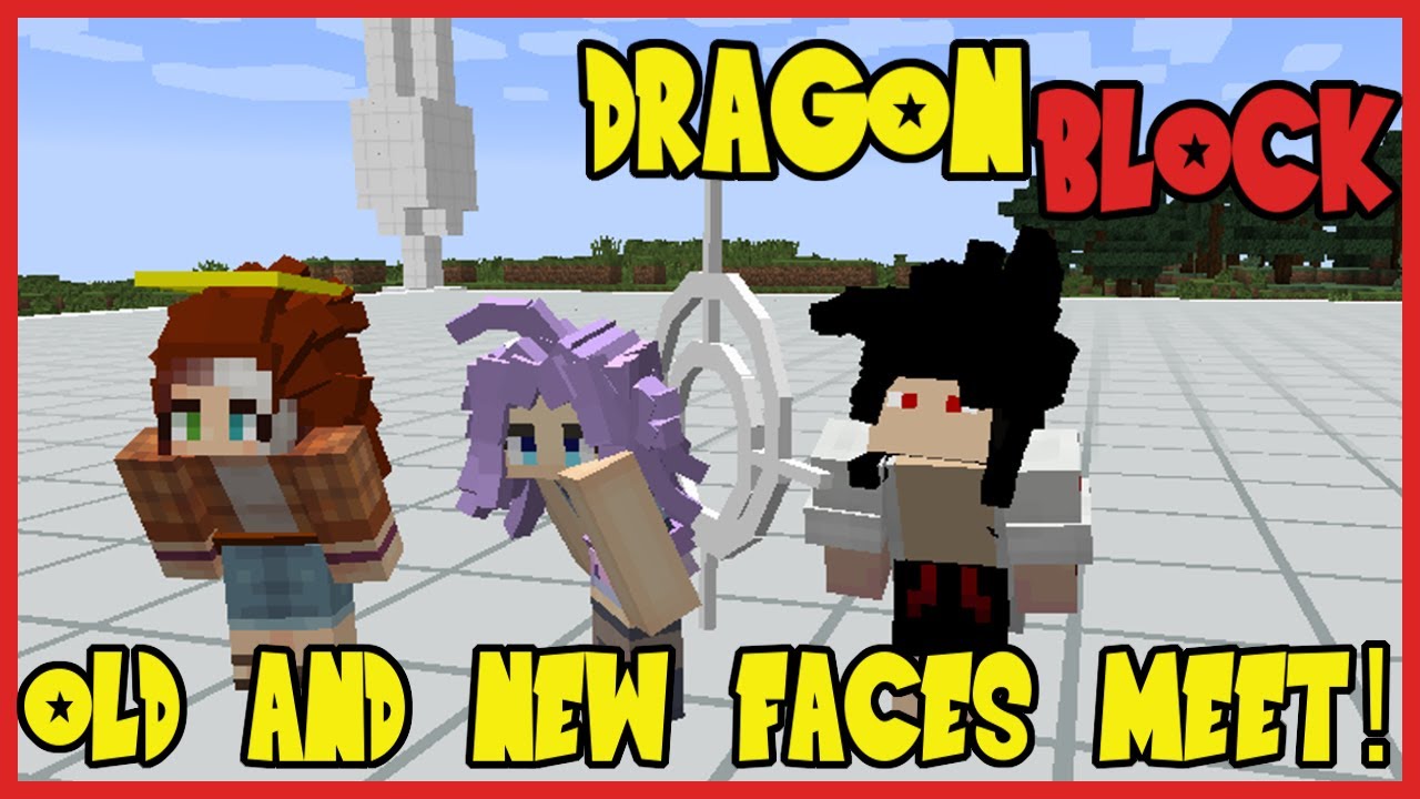 NEW DRAGON BLOCK ADVENTURE AS OLD AND NEW FACES MEET! Minecraft Dragon ...