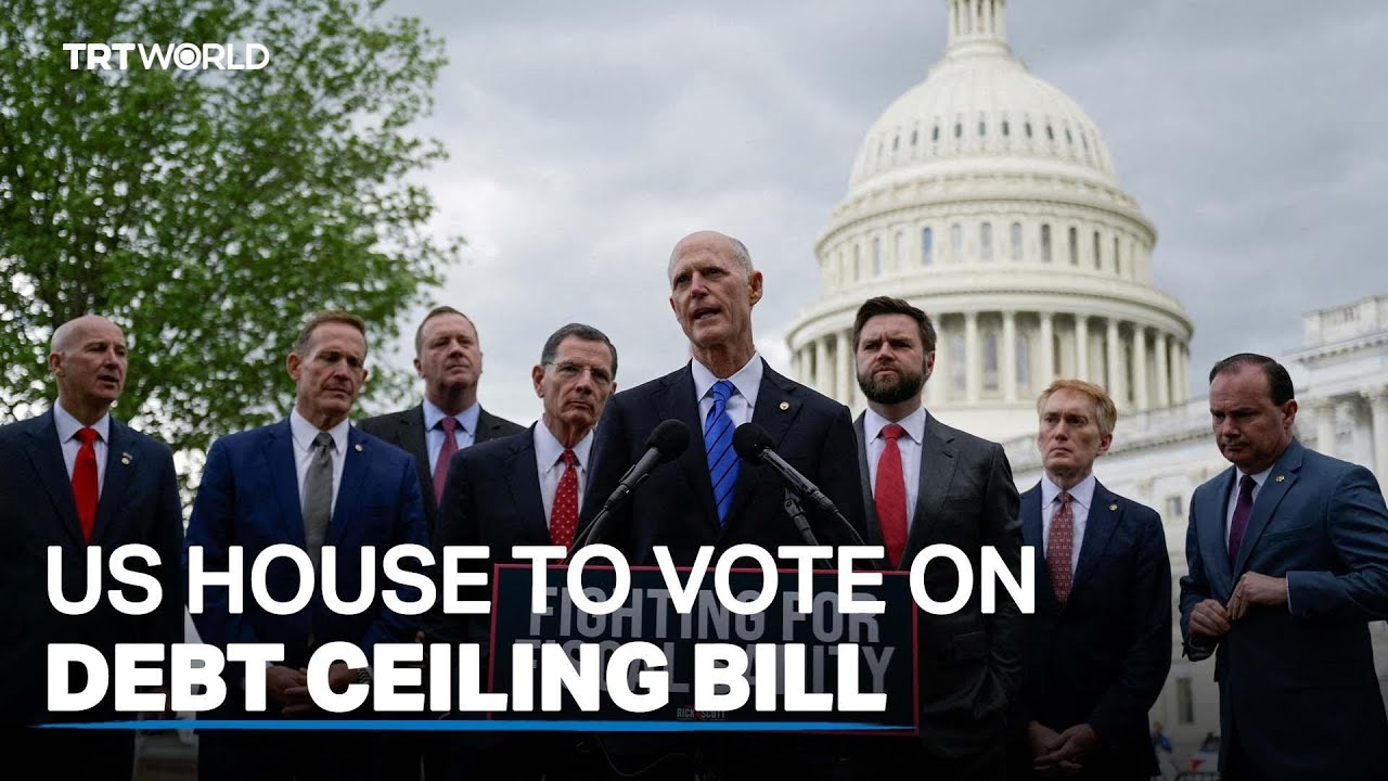 US House committee votes to advance debt ceiling bill - YouTube