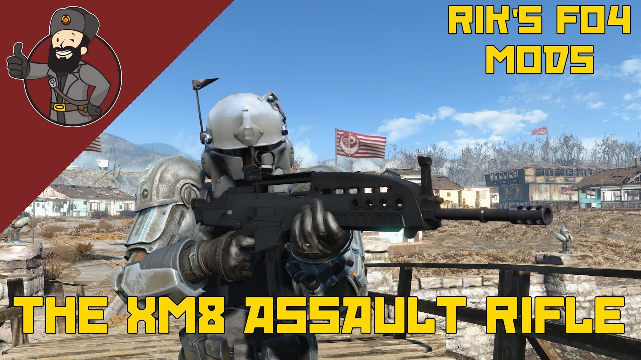 Rik's Fallout 4 Mods - The XM8 Assault Rifle by OzzyTheRaven - YouTube