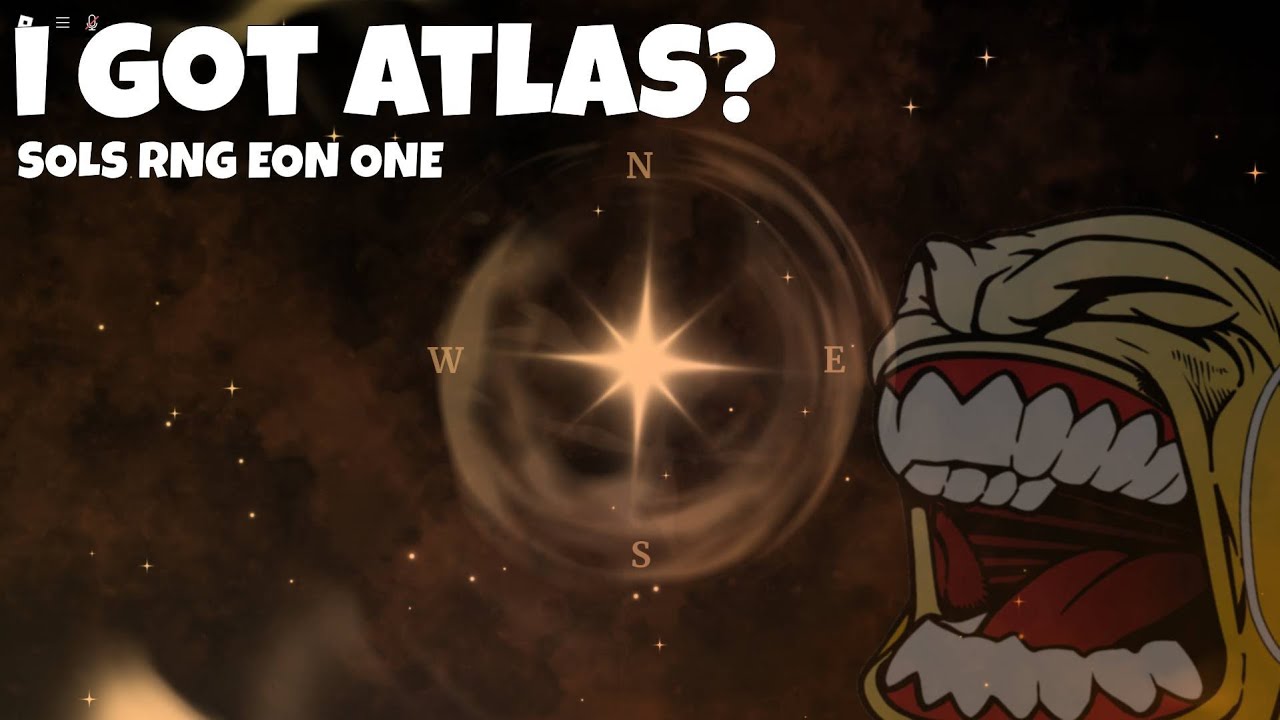 I ROLLED ATLAS IN SOLS RNG EON 1?? - Roblox - YouTube