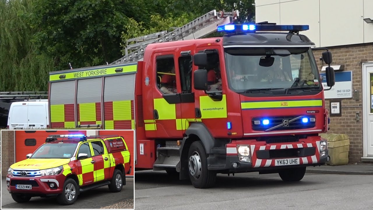 Wetherby Pump & Watch Commander Turnout - West Yorkshire Fire & Rescue ...