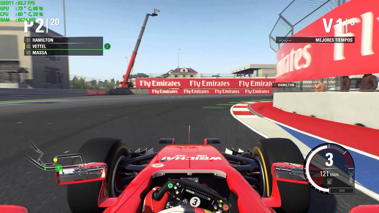 F1 2015 PC Game 2K benchmark - Rusia - GTX 980 Ti / 60 fps - YouTube