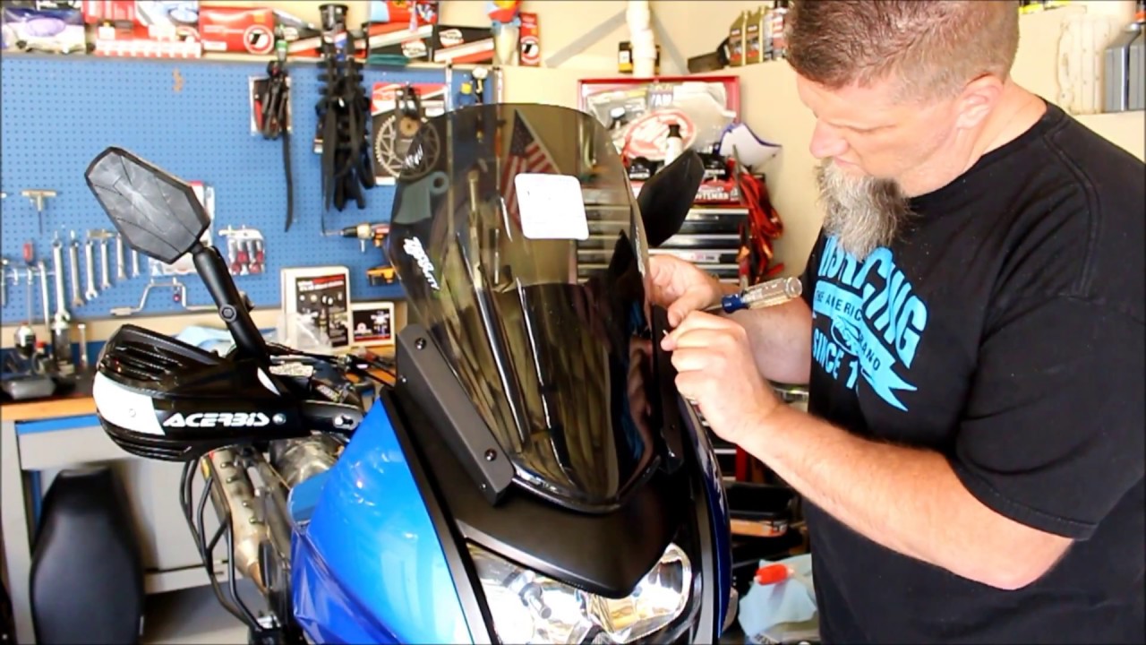 KLR Dash Install Video - YouTube