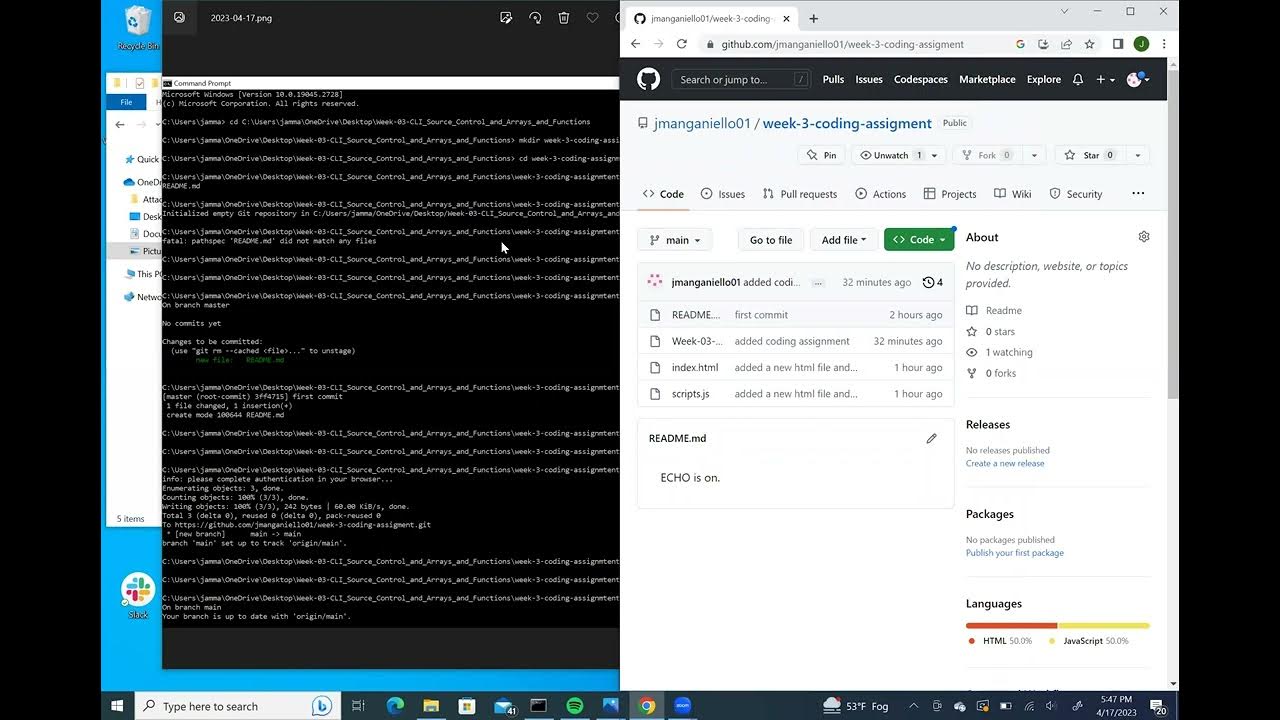 Week 3 Coding Assignment - YouTube