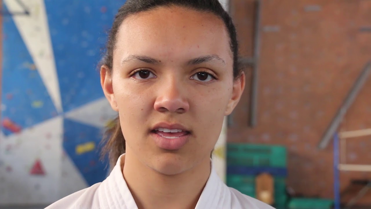 Karate kid Claire - YouTube