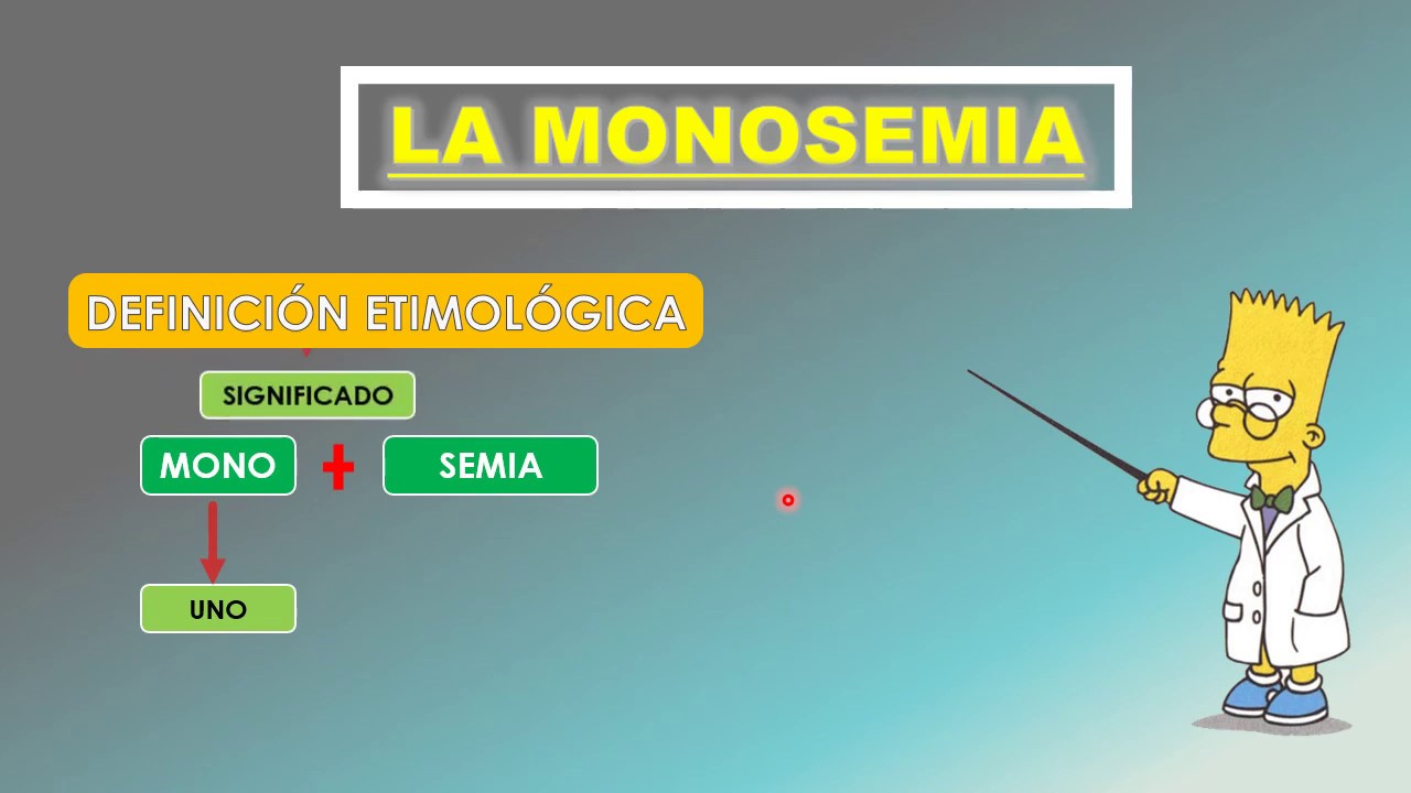 LA MONOSEMIA - YouTube