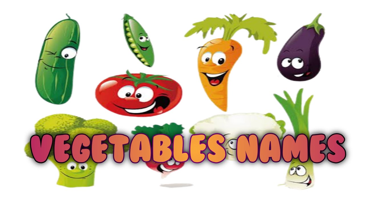 Kids learning vegetable names|honey bee kids - YouTube